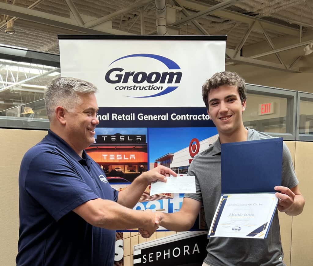 Giving Back - Groom Construction